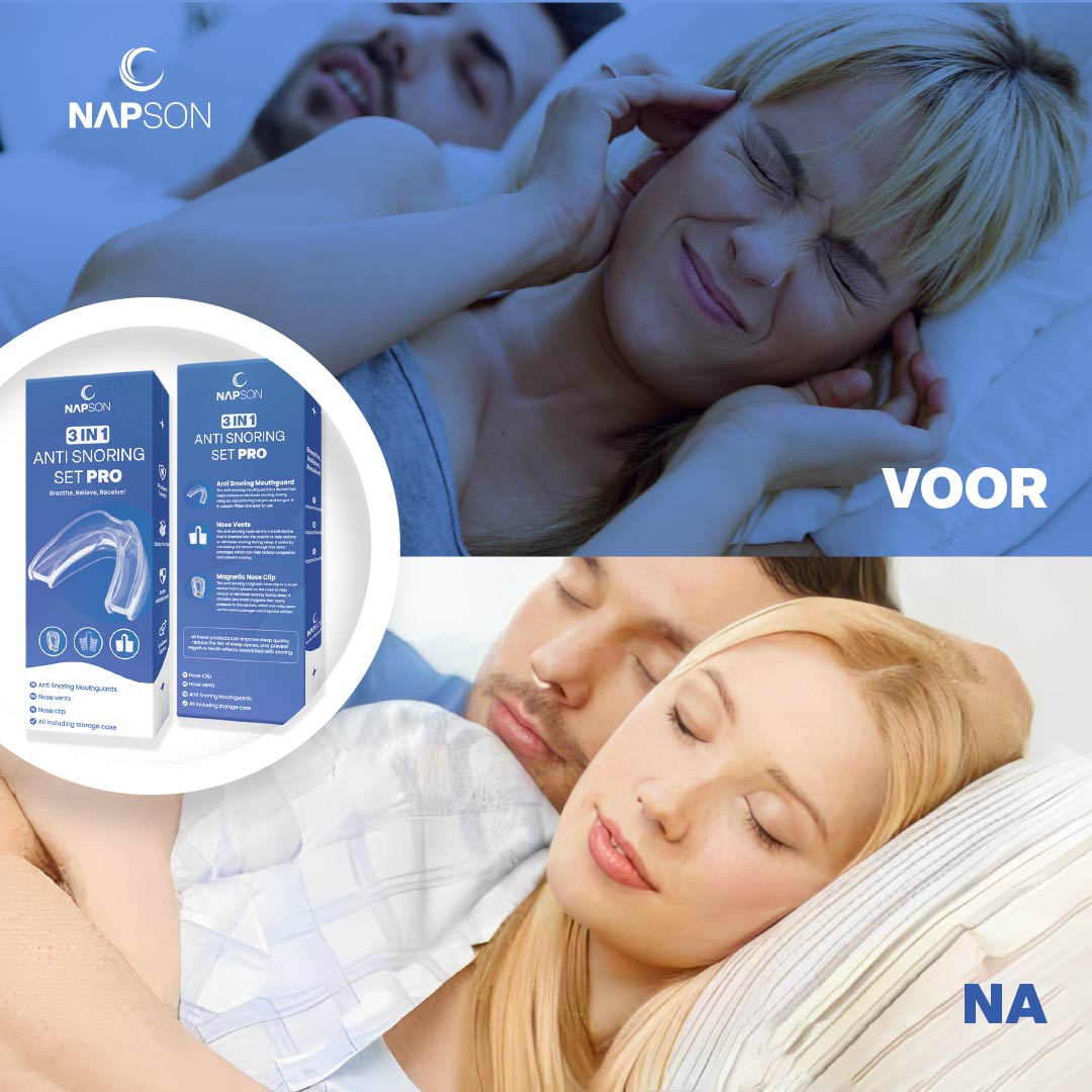 Snurk Stopper Set | Anti Snurk 3-in-1 Set met Snurkbeugel ...